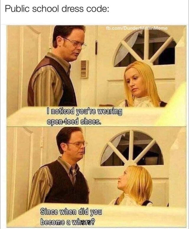 Public school dress code: hacame - iFunny Brazil