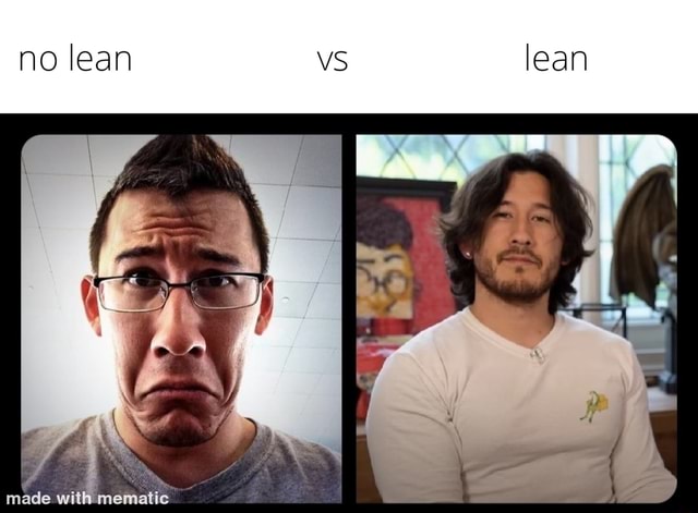 No lean VS lean made.with mematic - iFunny Brazil