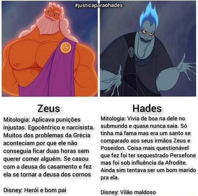 Zeus Mitologia: Aplicava punições injustas. Egocêntrico e narcisista ...