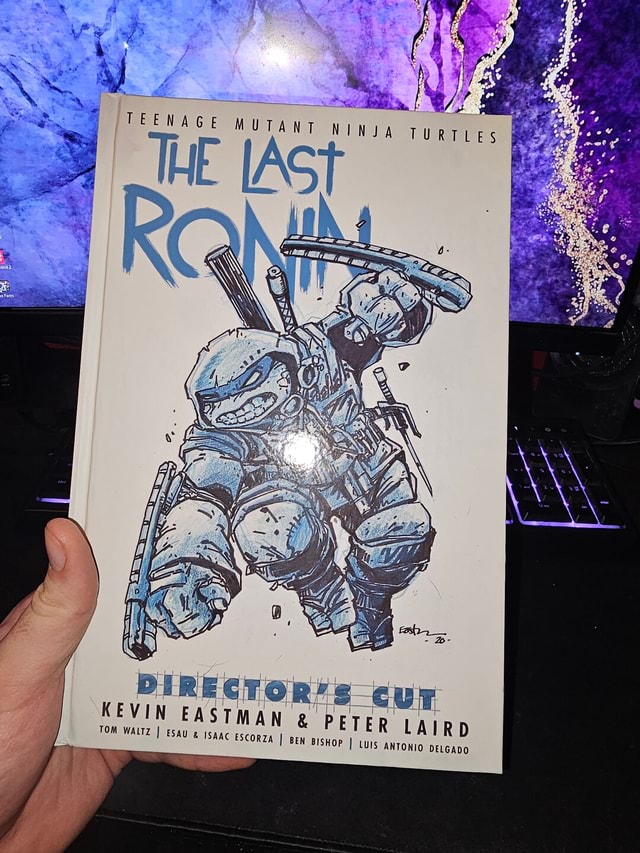 TEENAGE MUTANT NINJA TURTLES LAST DIRECTOR' cur KEVIN EASTMAN & PETER ...