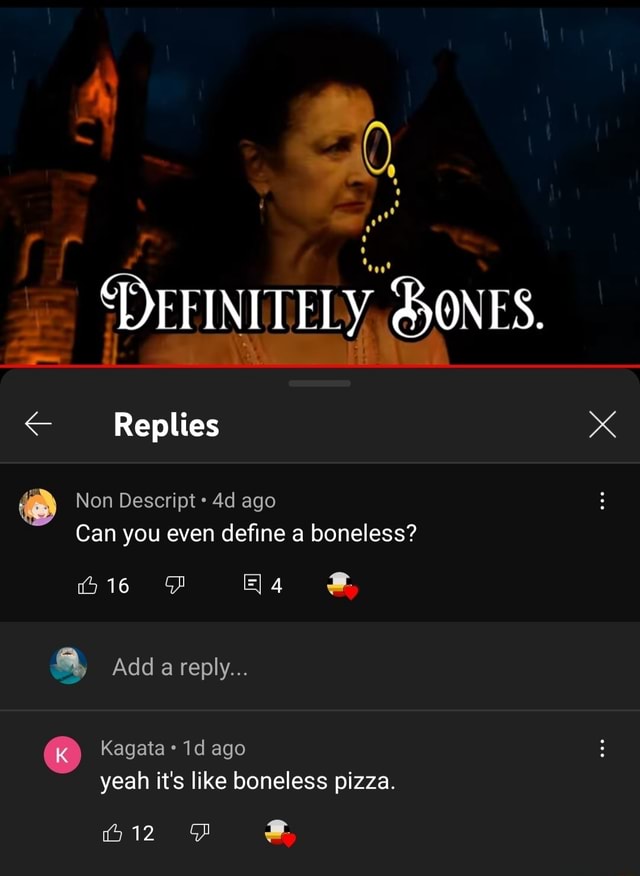 "DEFINITELY, ONES. Replies Non Descript ago Can you even define a ...