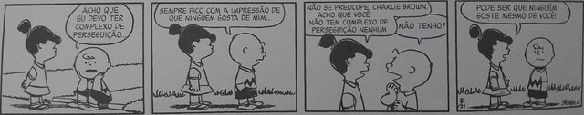 PODE SER QUE NINGUÉ GOSTE MESMO DE VOCÊ! NÃO SE PREOCUPE, CHARLIE BROUN ...