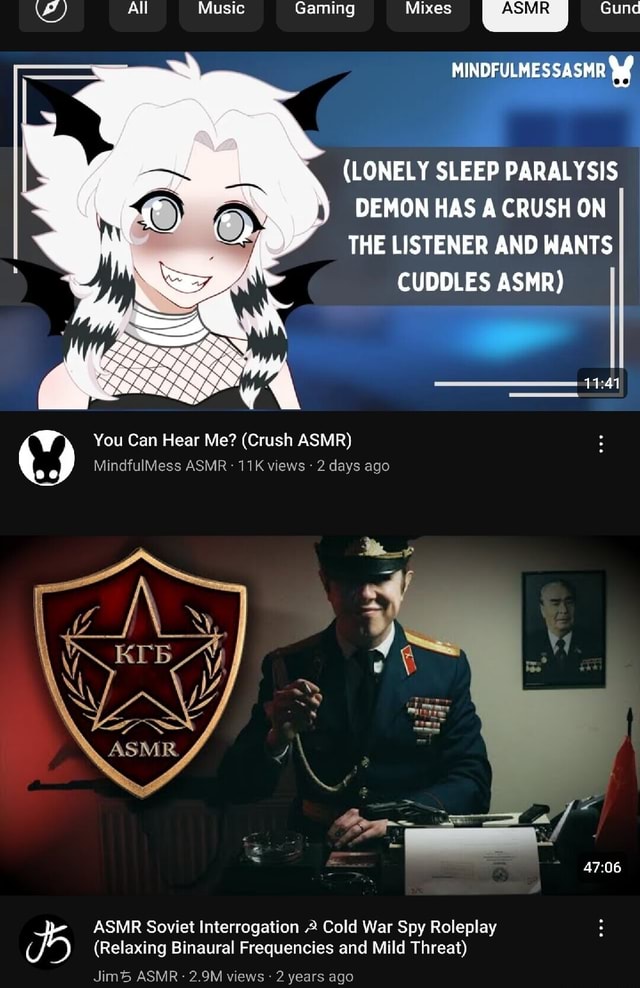 All Music Gaming Mixes ASMR Gund MINDFULMESSASMR (LONELY SLEEP ...