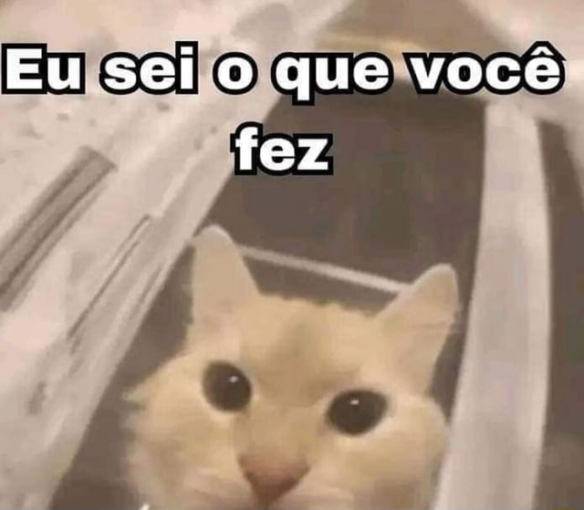 Eu sei que você fez - iFunny Brazil