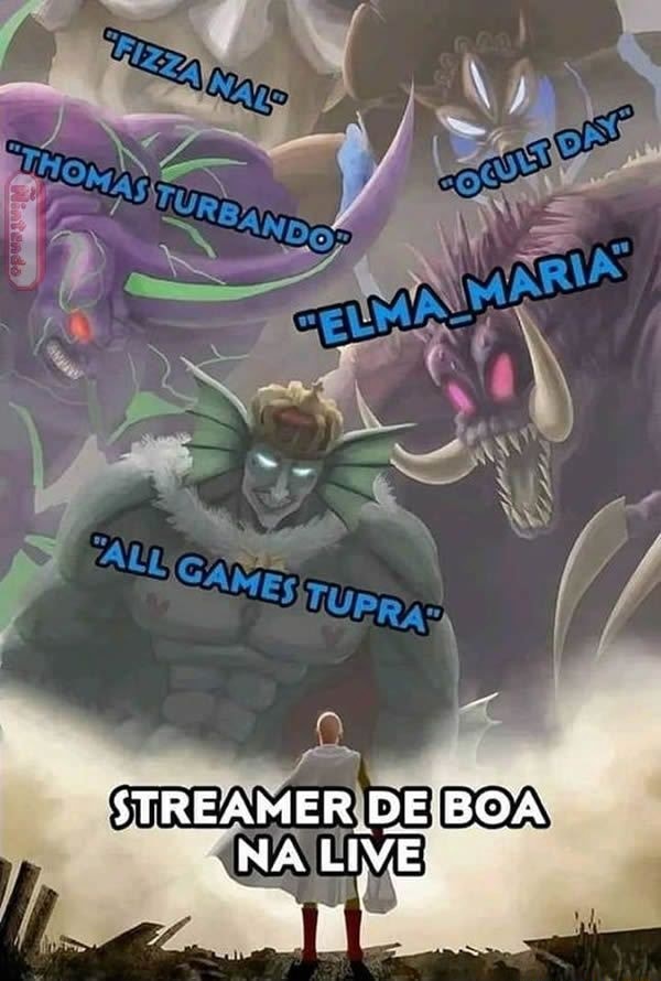 OF AM STREAMER BOA, NA LIVE! - iFunny Brazil