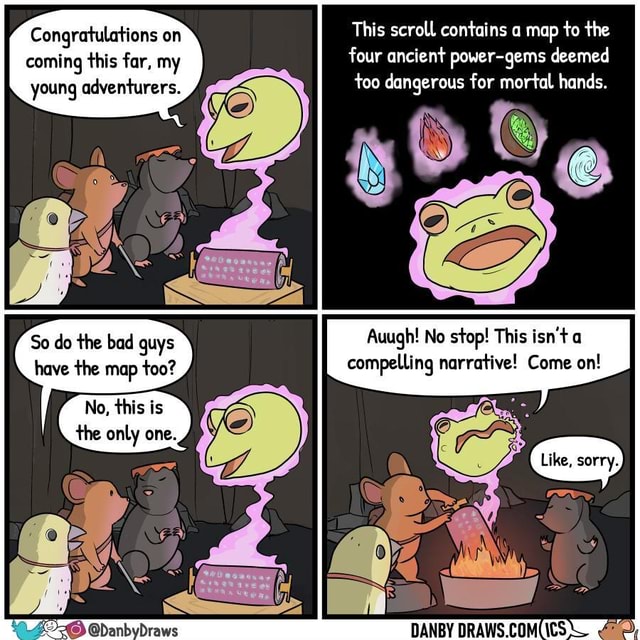 Congratulations on coming this far, my young adventurers. So do the bad ...