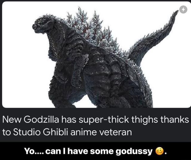 New Godzilla has super-thick thighs thanks to Studio Ghibli anime ...