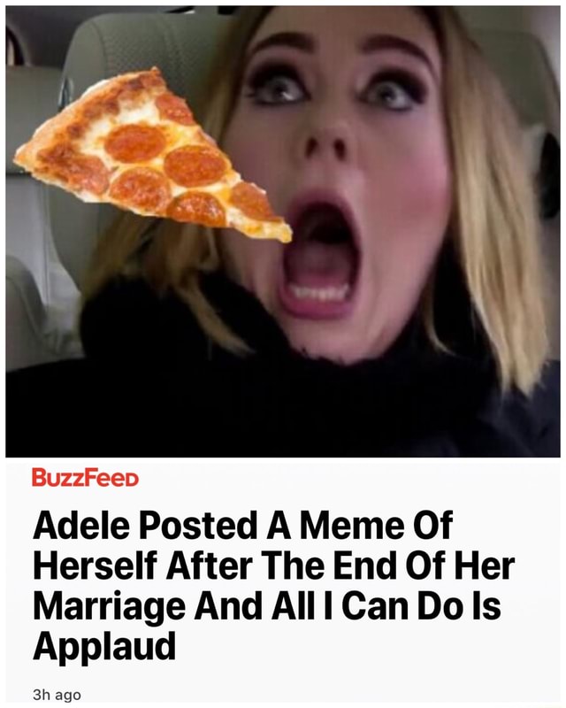 Adele Posted A Meme Of Herself After The End Of Her Marriage And All I Can Do Is Applaud ...
