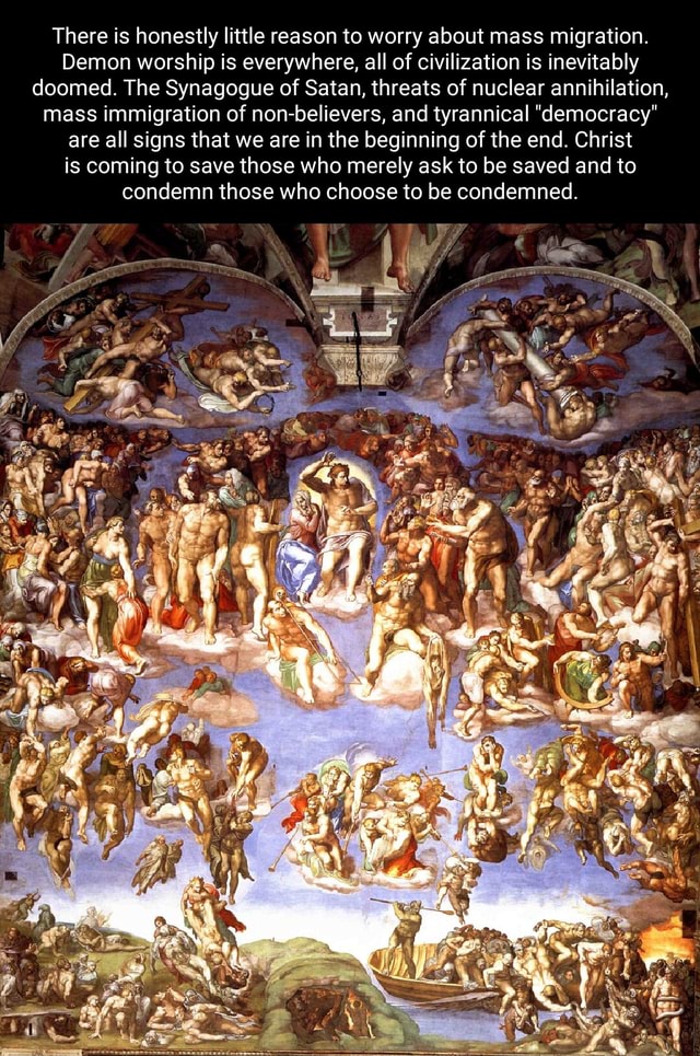 There is honestly little reason to worry about mass migration. Demon ...