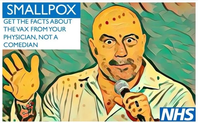 SMALLPOX GET THE FACTS ABOUT THE VAX FROM YOUR PHYSICIAN, NOT COMEDIAN ...