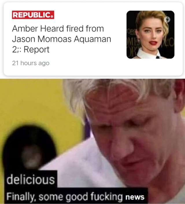 Republic Amber Heard Fired From Jason Momoas Aquaman 2 Report 21