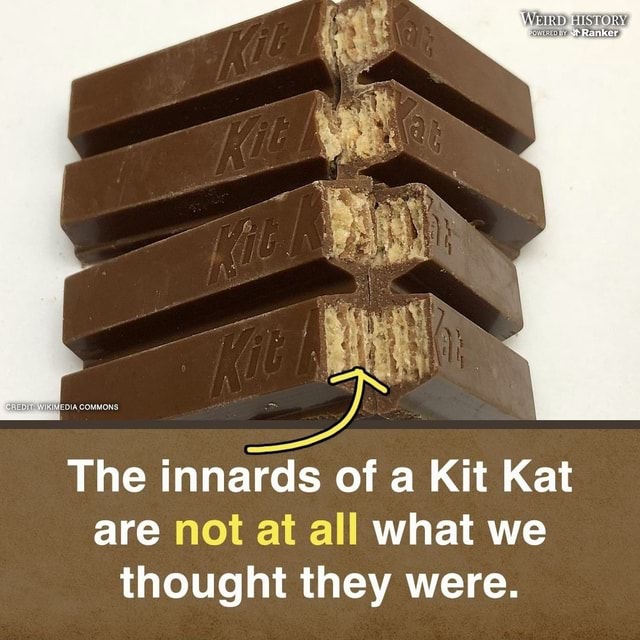 POWERED Ra The innards of a Kit Kat are not at all what we thought they ...