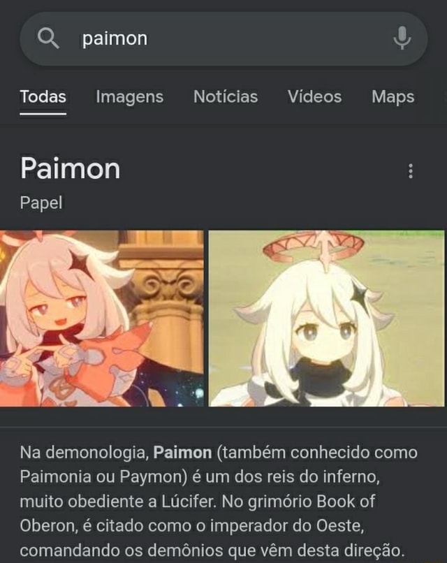 Q, paimon Todas Imagens Notícias Vídeos Maps Paimon Papel Na ...