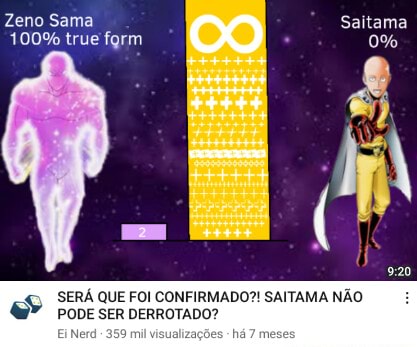 Zeno Sama Saitama 100% true form 0% SERÁ QUE FOI CONFIRMADO?! SAITAMA ...