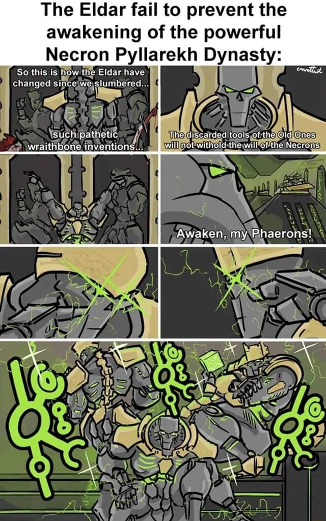 The Eldar fail to prevent the awakening of the powerful I So this is ...