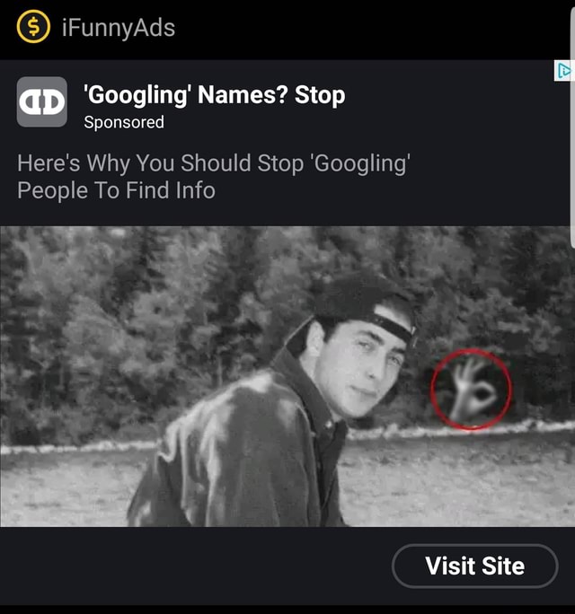 . 'Googling' Names? Stop Sponsored Here's Why You Should Stop 'Googling ...