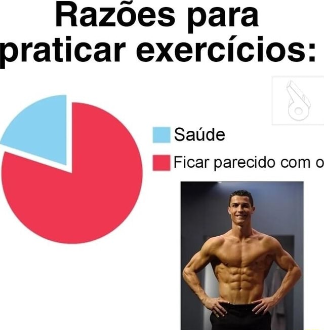 Razões para praticar exercícios: Saúde Ficar parecido com o - iFunny Brazil Razões para praticar exercícios: Saúde Ficar parecido com o - iFunny Brazil