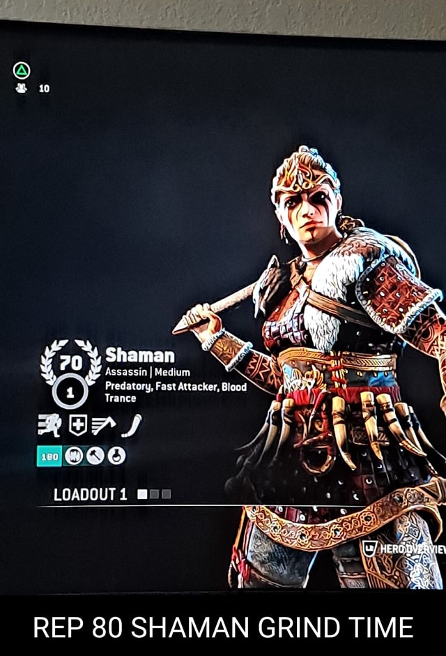 Shaman 20 Assassin I Medium Predatory, Fast Attacker, Blood Trance OOG ...