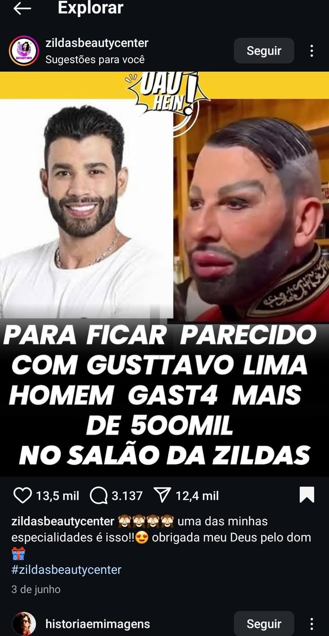 Explorar zildasbeautycenter Seguir Sugestões para você N, PARA FICAR ...