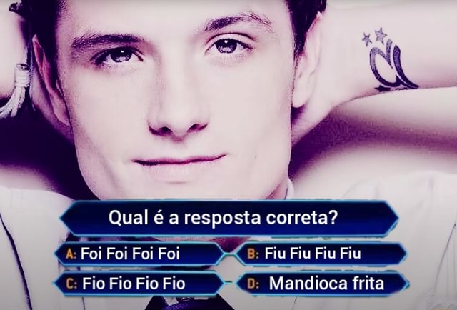 Qual é a resposta correta? Foi Foi Foi Foi Fiu Fiu Fiu Fiu Fio Fio Fio ...