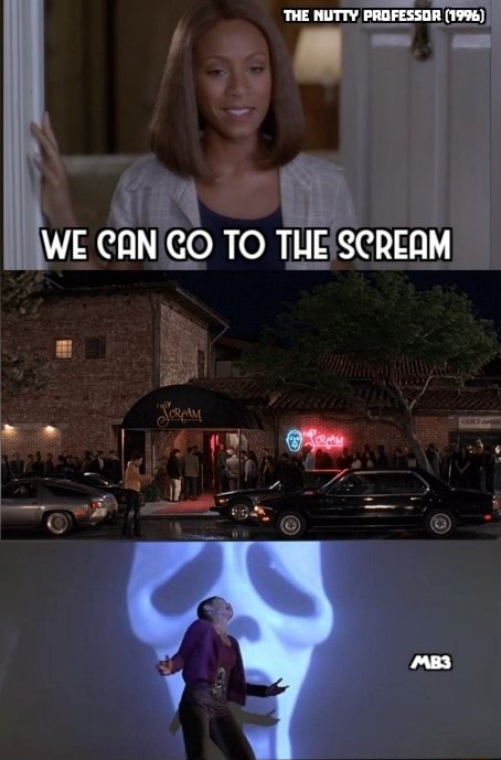 THE NUTTY PROFESSOR [1996) WE CAN CO TO THE SCREAM - iFunny