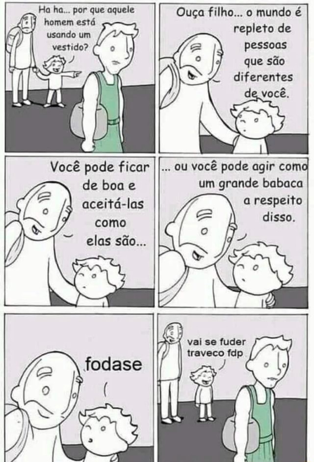 Homem está usando um repleto de diferentes OU você pode agir como um ...