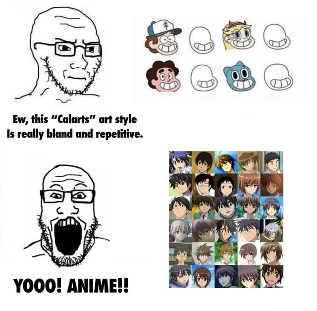 Ew, this "Calarts" art style Is really bland and repetitive. - iFunny ...