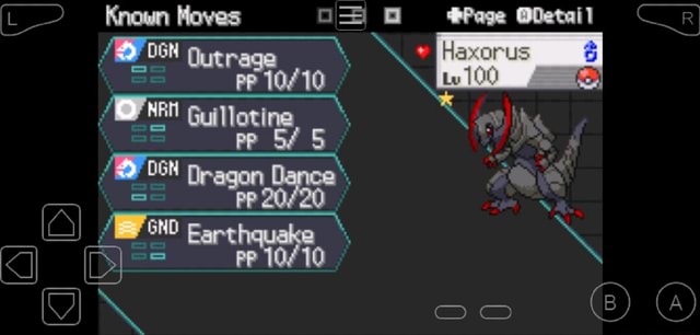 Known Moves Haxorus Out pP 1100 Guillotine BS - iFunny Brazil