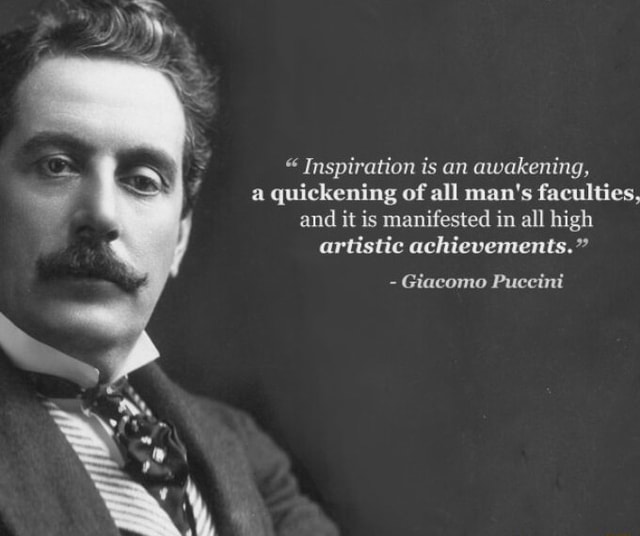 Inspiration is an awakening, a quickening of all man's faculties, and ...