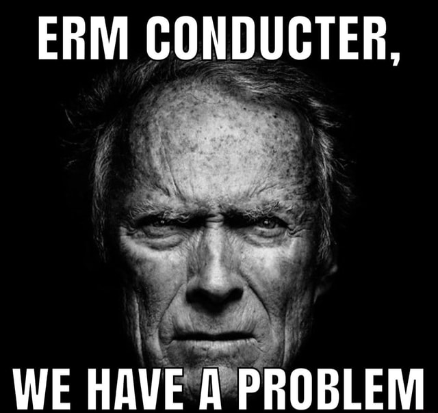 ERM CONDUCTER, WE HAVE PROBLEM - iFunny Brazil