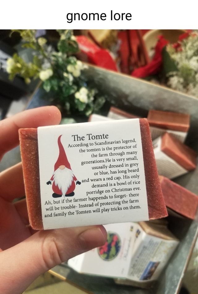 Gnome lore The Tomte According to Scandinavian legend, the tomten is ...