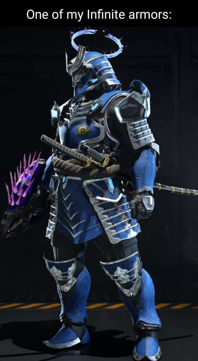 One of my Infinite armors: - iFunny Brazil