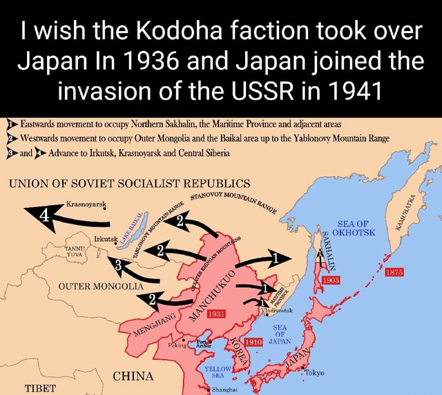 I wish the Kodoha faction took over Japan In 1936 and Japan joined the ...