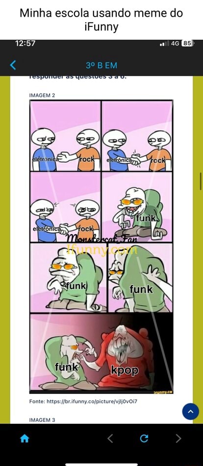 Minha escola usando meme do iFunny IMAGEM 2 IMAGEM - iFunny Brazil