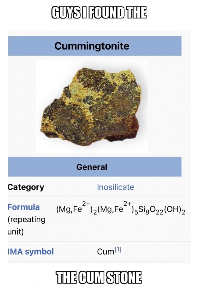 Category Inosilicate 2 2 Formula (Mg,Fe ")>(Mg,Fe (repeating unit) IMA ...