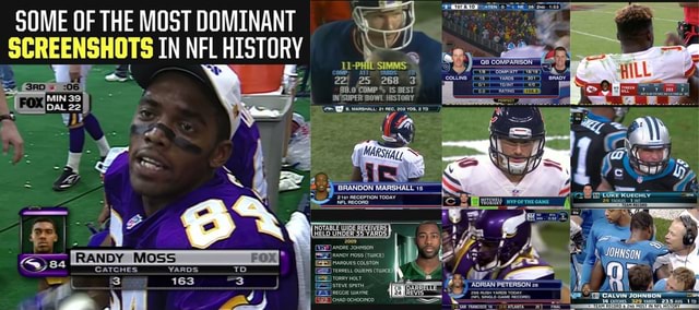SOME OF THE MOST DOMINANT SCREENSHOTS IN NFL HISTORY 25 BEST BOWL ...