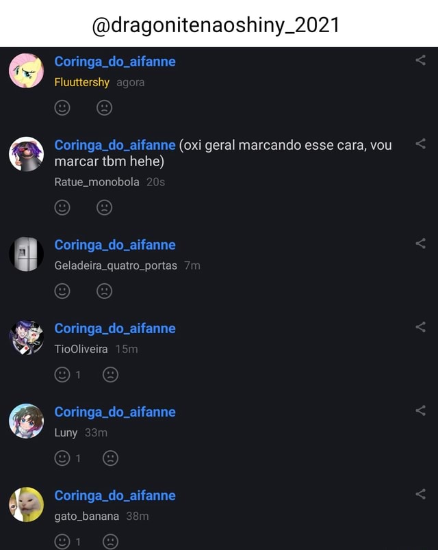 (vdragonitenaoshiny 2021 Coringa. do. aifanne Fluuttershy agora Coringa ...