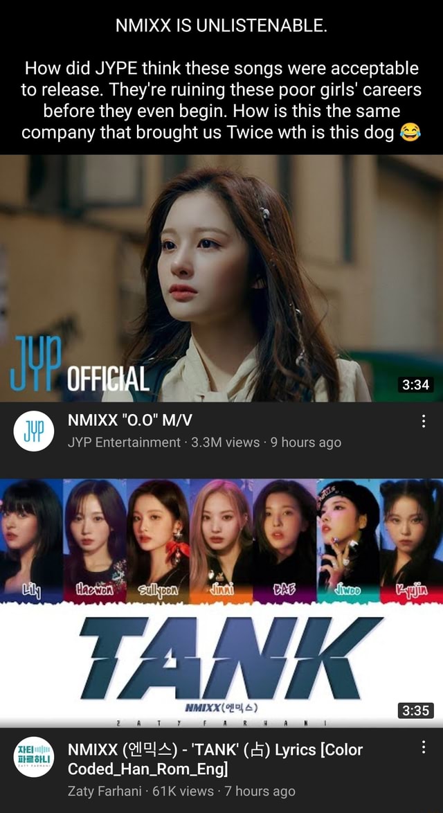 NMIXX IS UNLISTENABLE. How did JYPE think these songs were acceptable ...