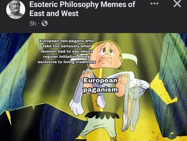 Esoteric Philosophy Memes of East and West European nee-pagans whe fake ...