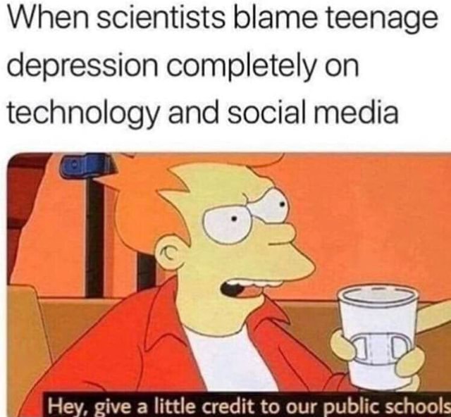 When scientists blame teenage depression completely on technology and ...