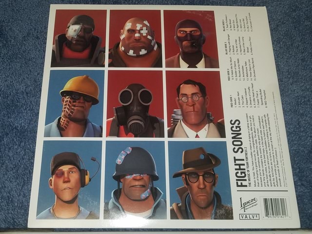 Team Fortress 2: Fight Songs vinyl album - iFunny Brazil