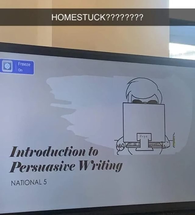 Ca Introduction to Persuasive Writing NATIONAL 5 - iFunny Brazil
