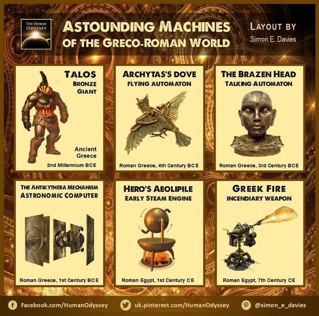 Case ASTOUNDING MACHINES Layout sy SE Daiss BRONZE FLYING AUTOMATON h ...