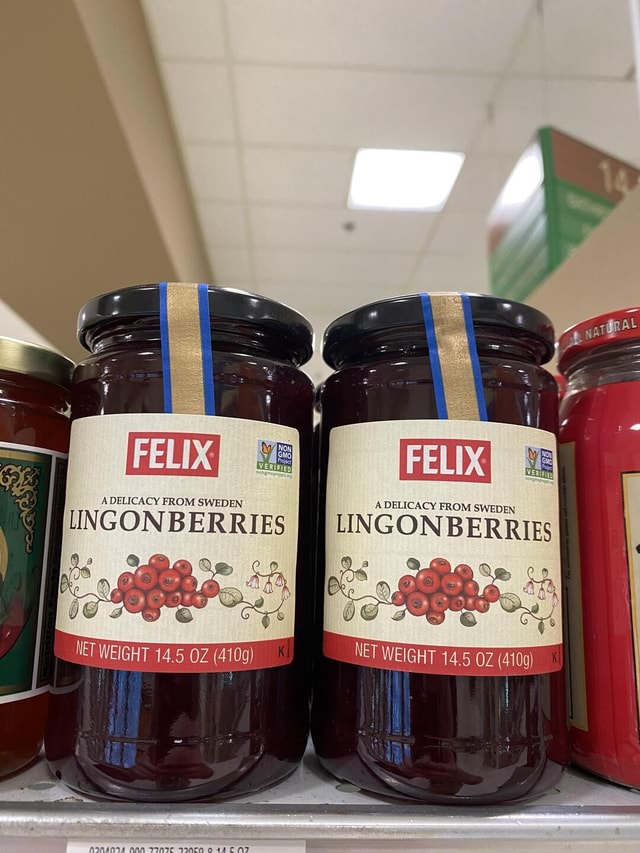 Gm sl A DELICACY FROM SWEDEN A DELICACY FROM SWEDEN LINGONBERRIES ...