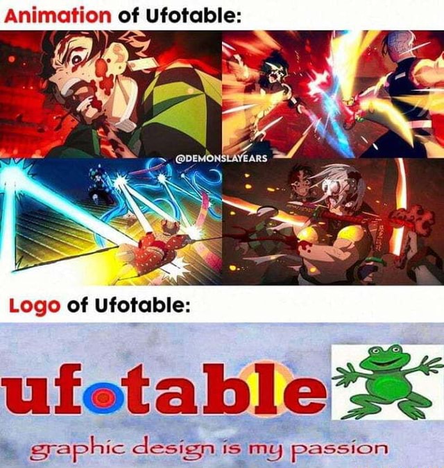 Animation of Ufotable: Logo of Ufotable: ufetable'*x graphic design is ...