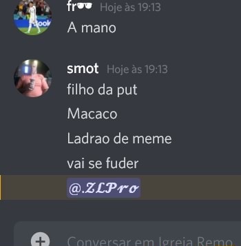 A mano smot filho da put Macaco Ladrao de meme vai se fuder O.ZLPro ...