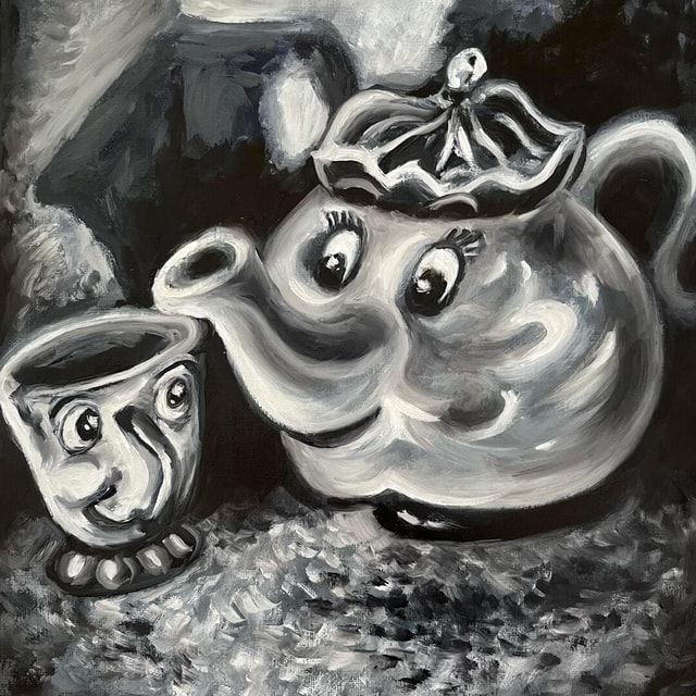 Miss Potts and Chip from beauty and the beast, Disney, in a ...