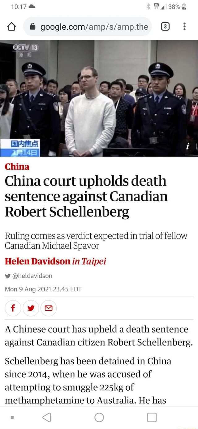 Ll google. the 38% 13 China China court upholds death sentence against ...