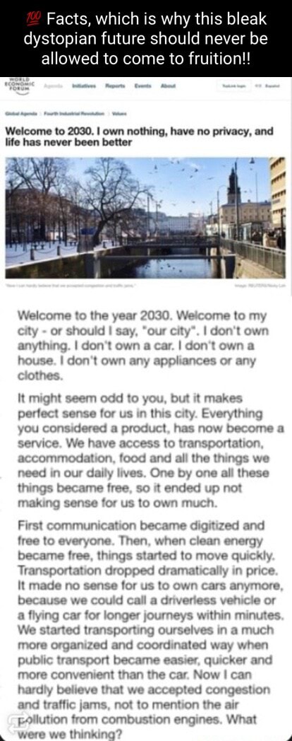 Facts, which is why this bleak dystopian future should never be allowed ...