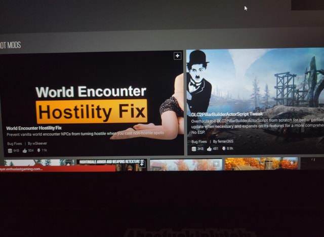 OT MODS World Encounter Hostility Fix World Encounter Hostility Fix Prevent vanilla world ...